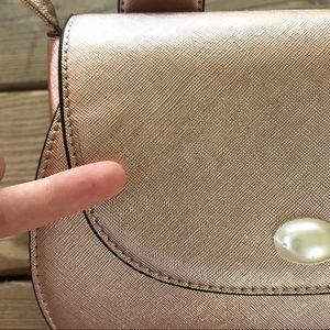 Bags | Metallic Pink Cat Purse Crossbody | Poshmark